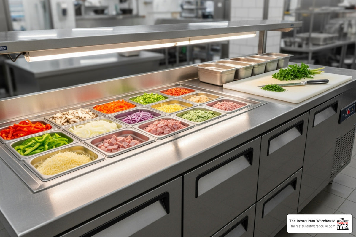 Prep Like a Pro: Your Guide to Mega Top Prep Tables