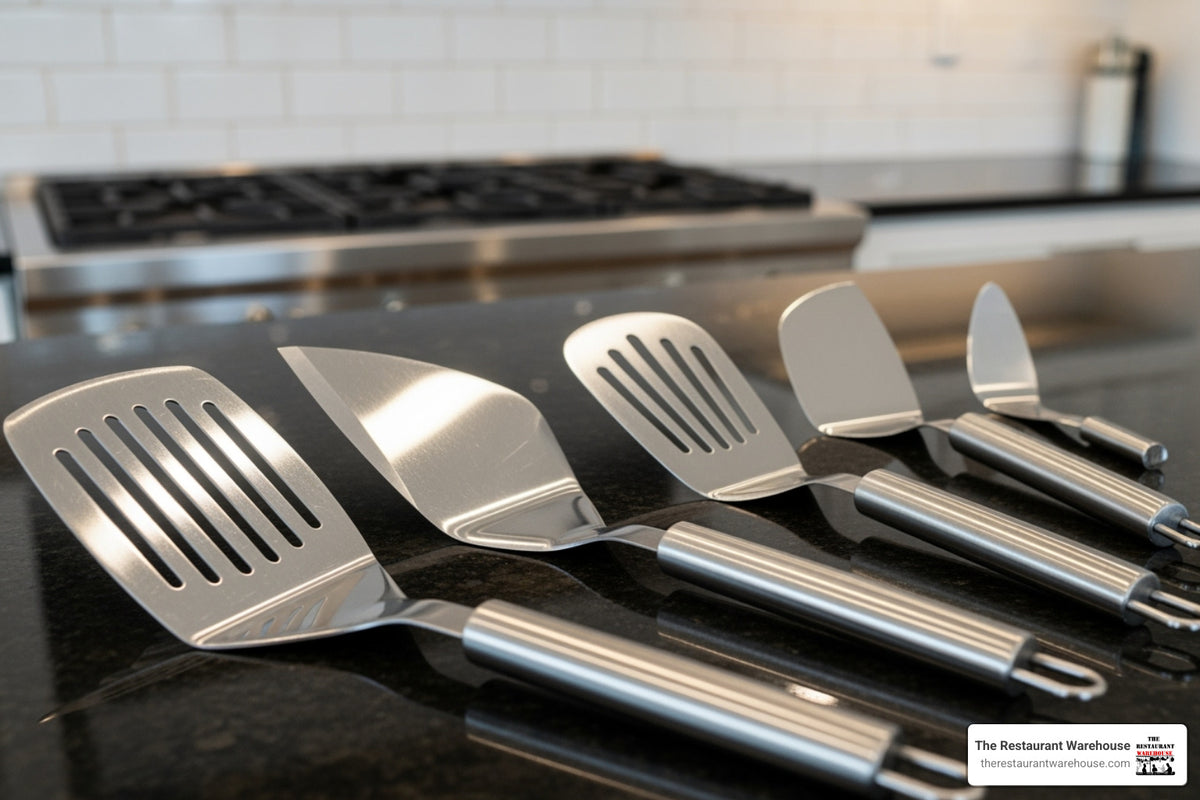 Stainless Steel Spatulas: Your Guide to Flipping, Scraping, and Sautéi ...