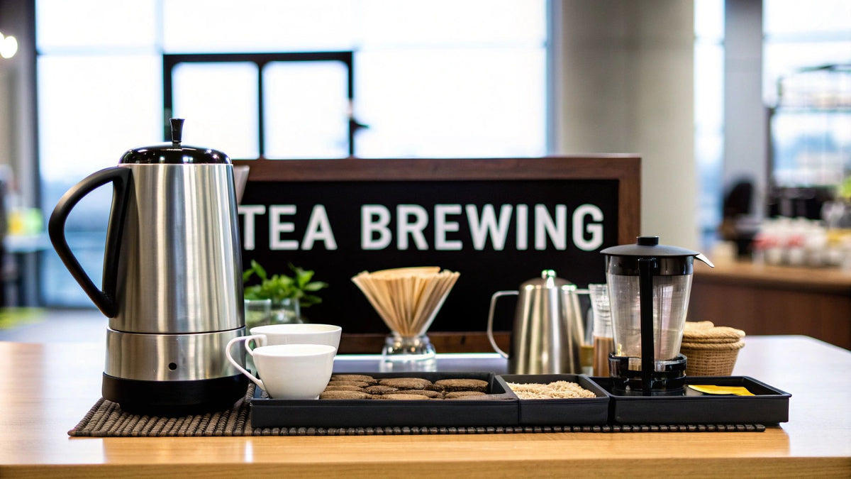A Practical Guide to Commercial Tea Brewing