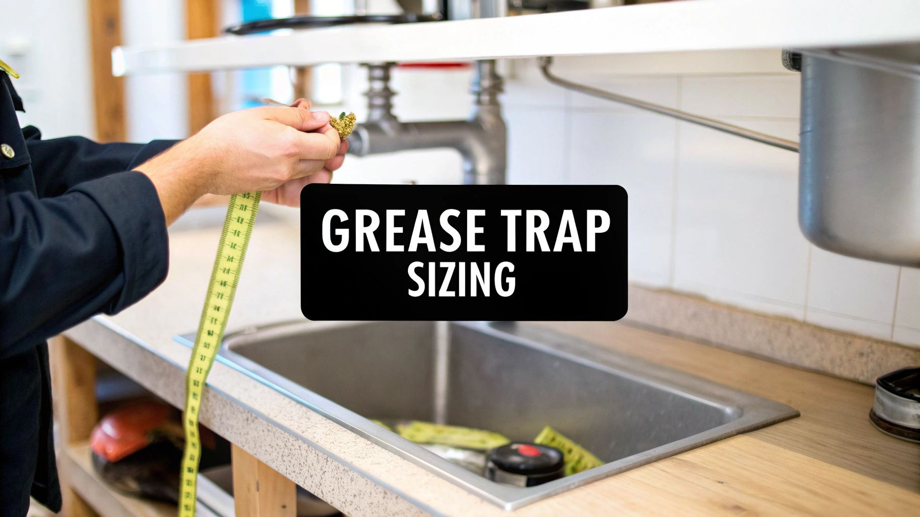 A Practical Guide to Grease Trap Sizing — The Restaurant Warehouse