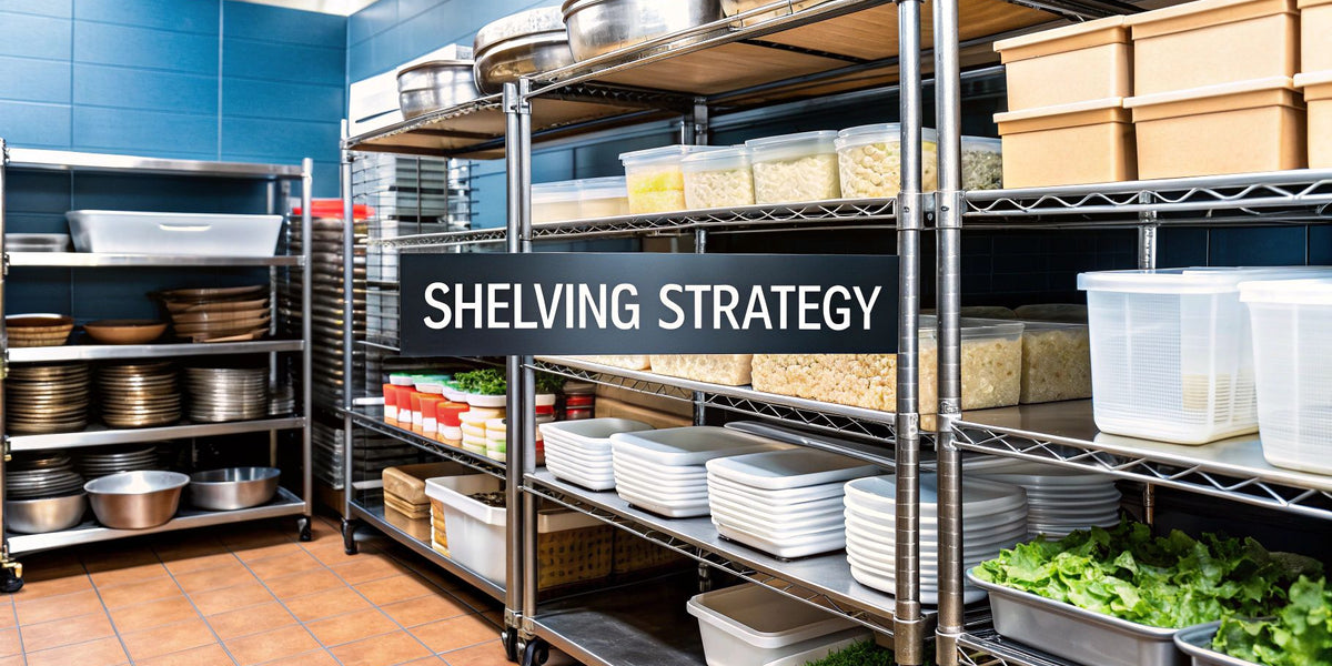 A Strategist's Guide to Commercial Kitchen Shelving