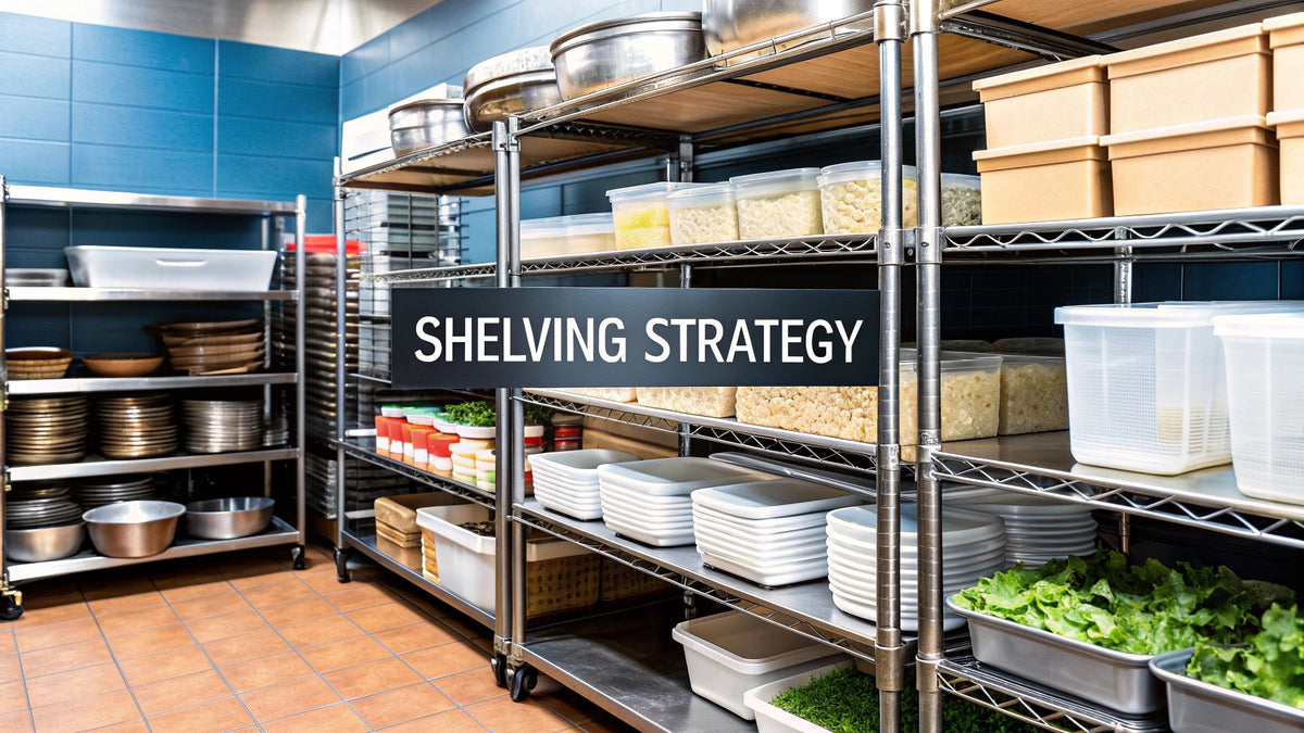 A Strategist's Guide to Commercial Kitchen Shelving