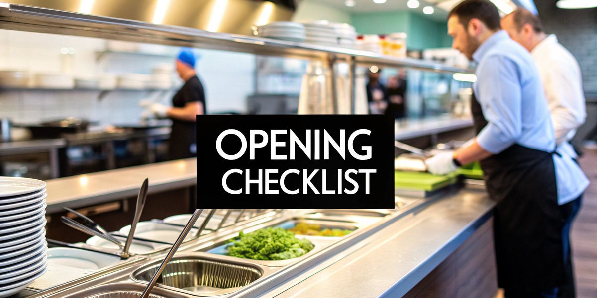 Your Ultimate Opening Checklist Restaurant: 8 Steps for 2025