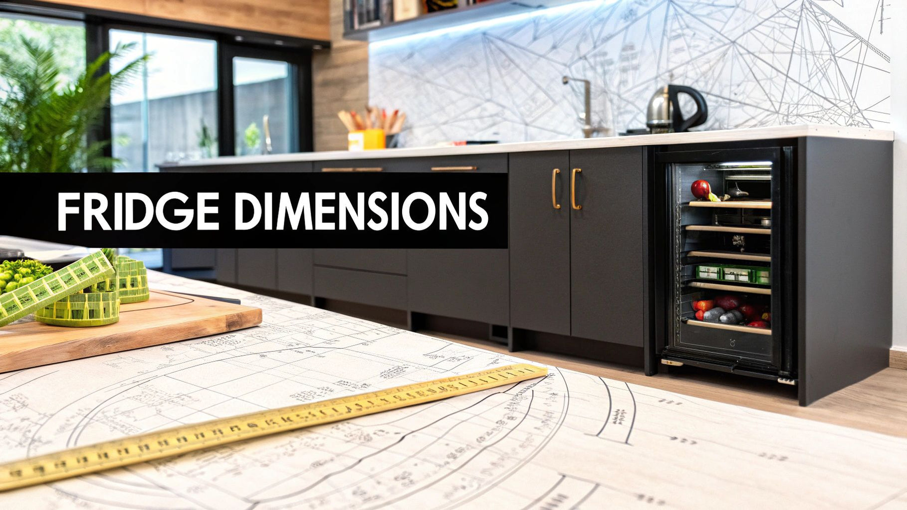 The Ultimate Guide to Under the Counter Fridge Dimensions
