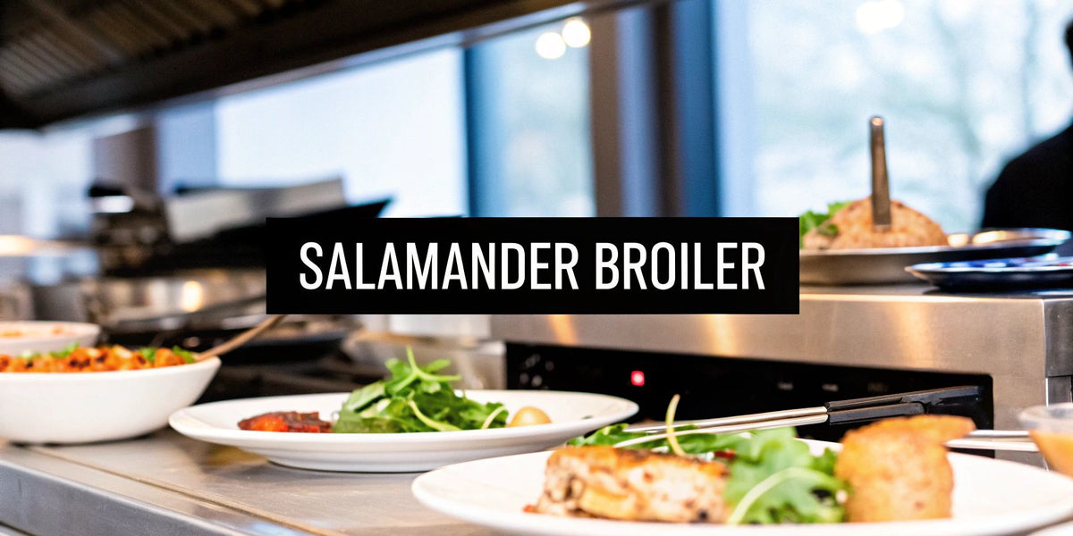 Explore what is a salamander in cooking: The powerful overhead broiler