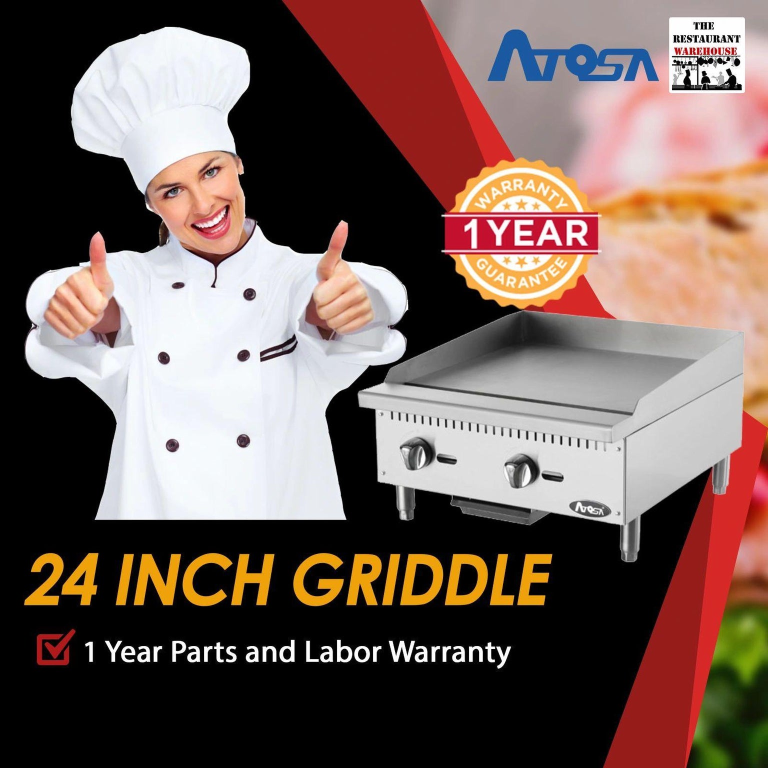 Commercial Griddles | Flat Top | Propane Griddle for Food Truck — The ...
