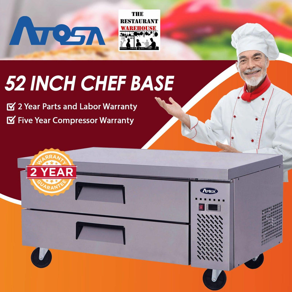 Atosa Chef Base | Chef Bases Refrigerator | 72" Chef Base | Atosa — The ...