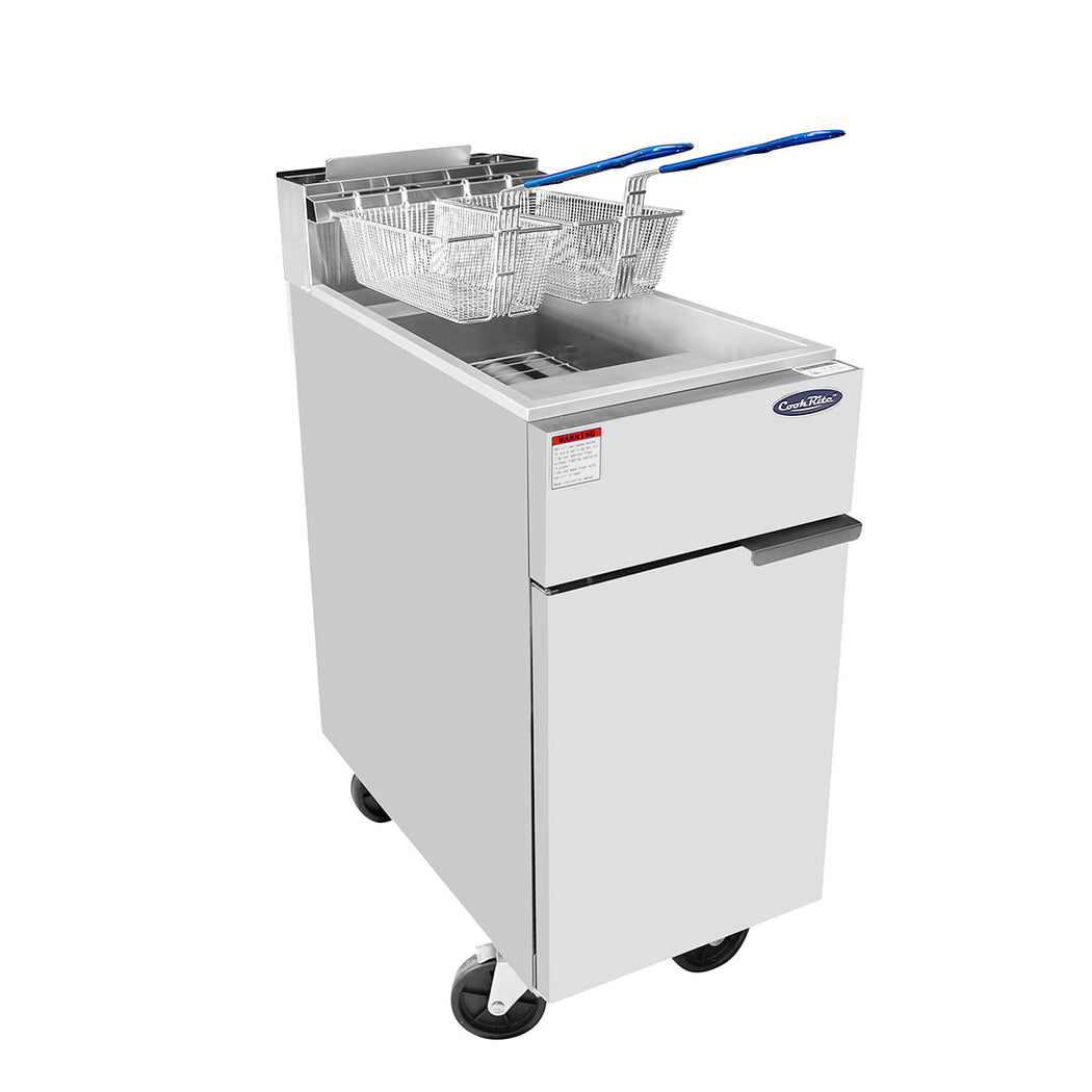 Atosa ATFS-35ES Energy Star Rated35 PoundNatural Gas Deep Fryer