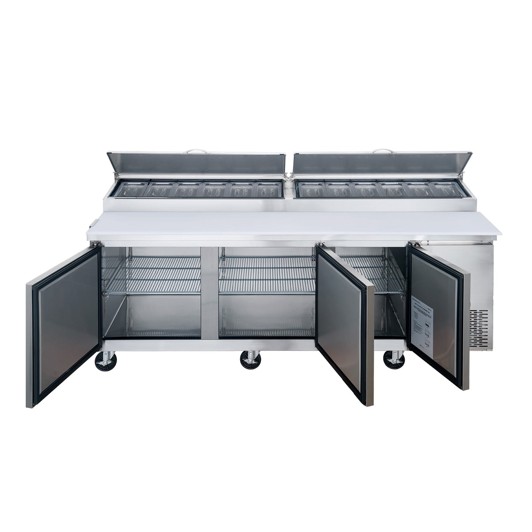 Pizza Prep Tables - Refrigerated Prep Table - Pizza Refrigeration — The ...